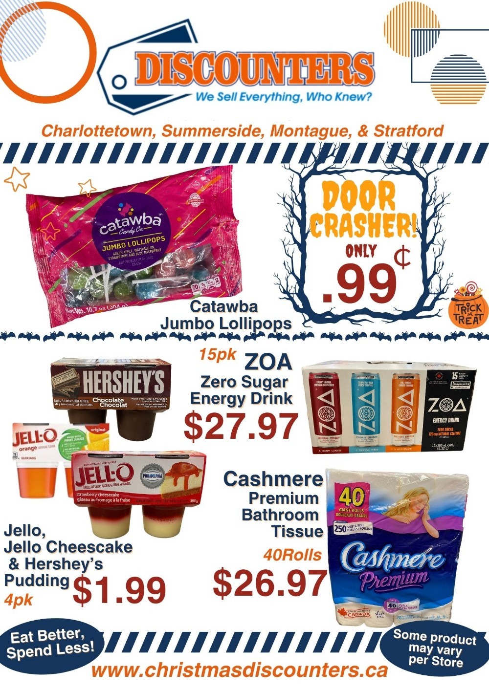 Departments - Christmas Discounters